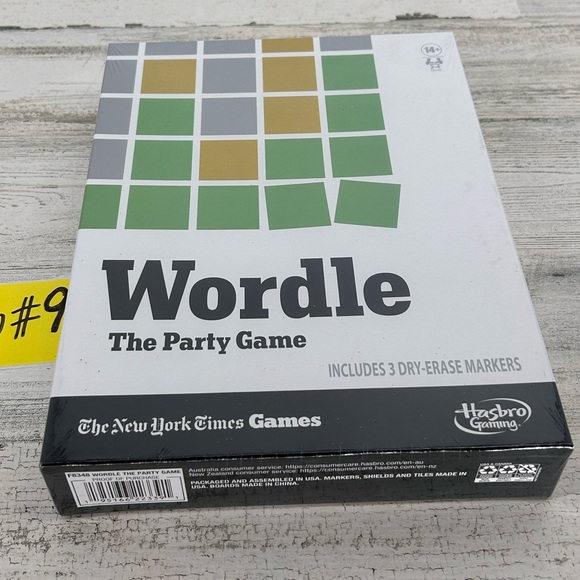 Hasbro | Toys | Wordle The Party Game Hasbro The New York Times Games ...
